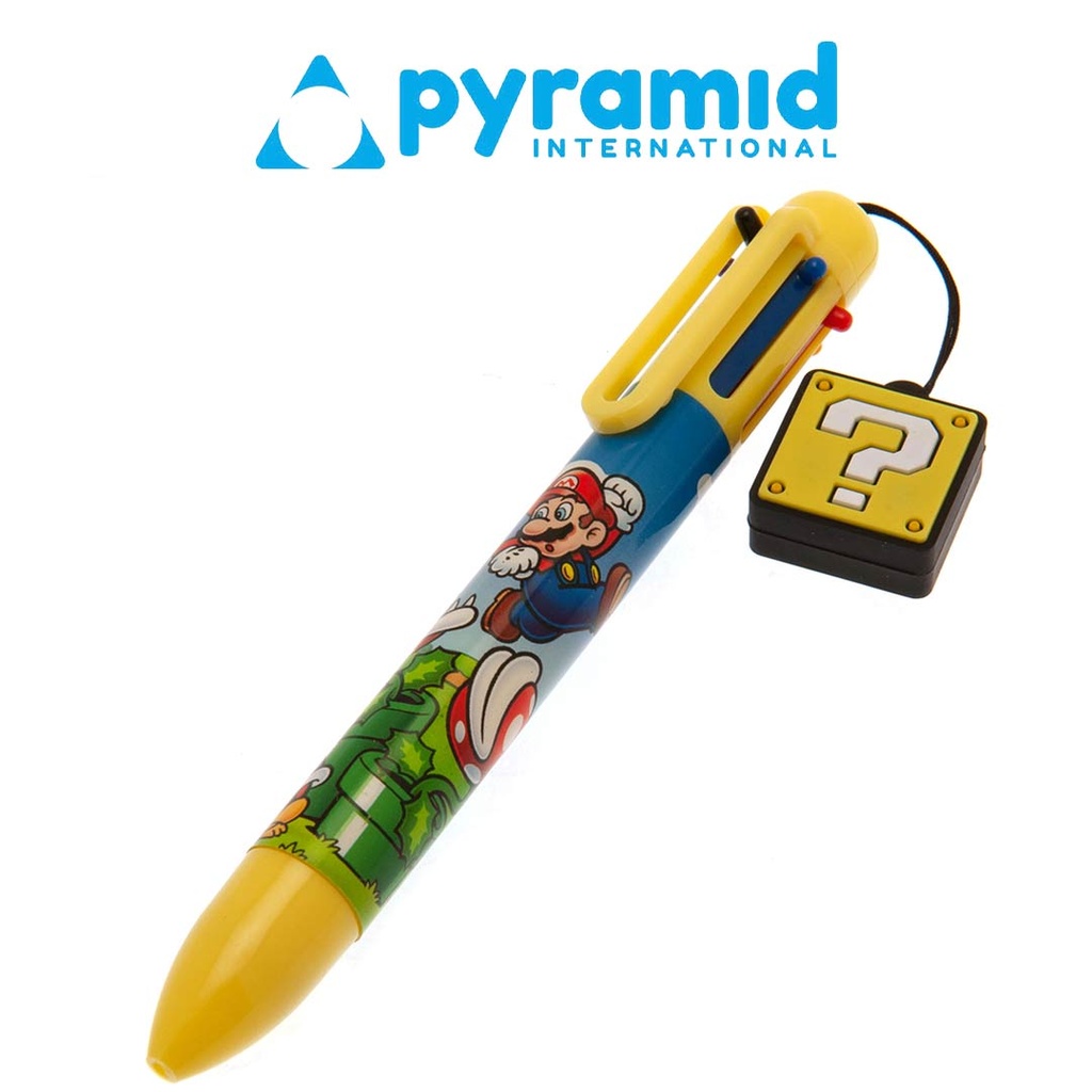 Pyramid - SUPER MARIO (COLOUR BLOCK) MULTI COLOUR PEN | Game Store