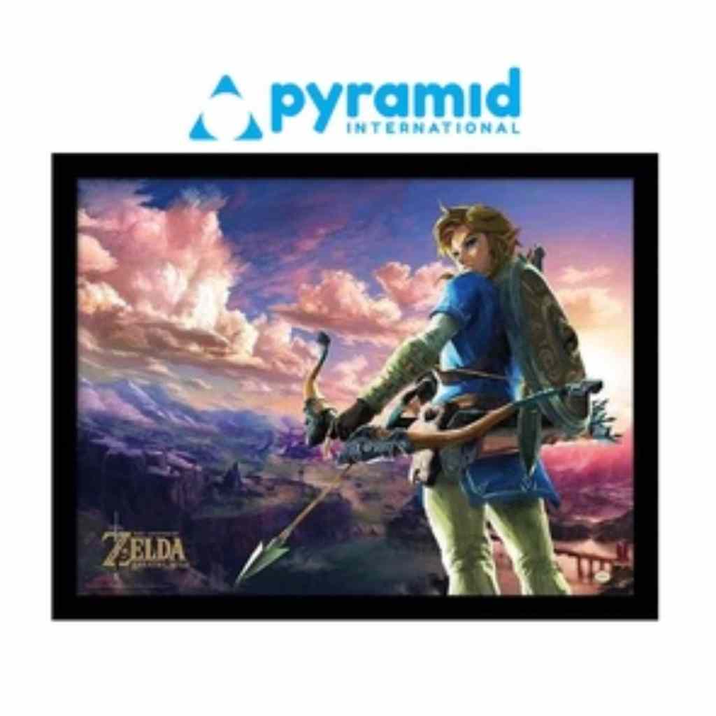 Pyramid - ZELDA BREATH OF THE WILD (HYRULE SCENE LANDSCAPE) 2 | Game Store