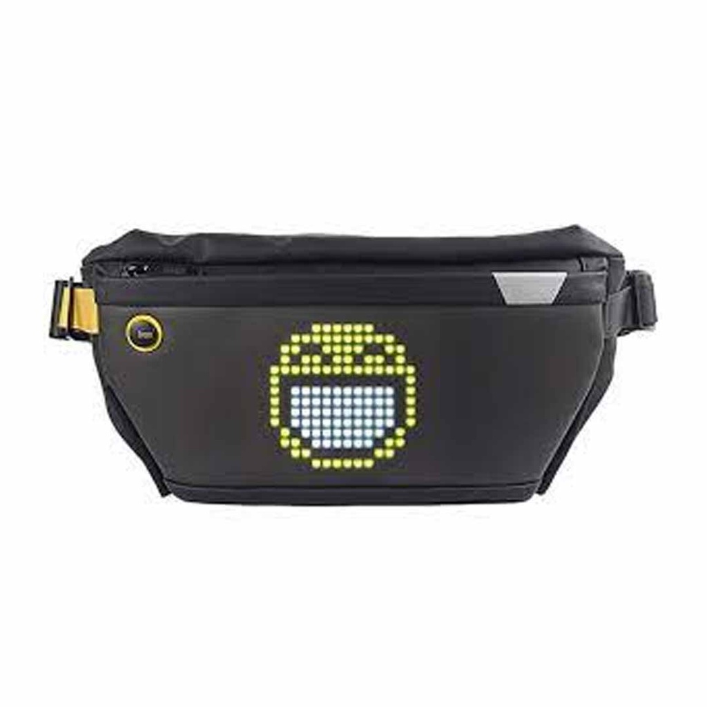 Divoom Pixoo Sling Bag, LED Pixel Art DIsplay Bag - Black
