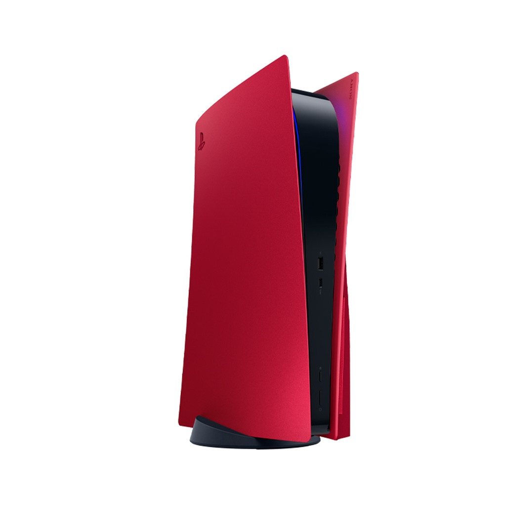 PS5 Console Cover for Disk Edition - Volcanic Red | Game Store