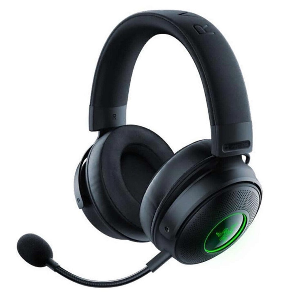 Razer Kraken V3 Pro Wireless Gaming Headset, Haptic Technology - Black
